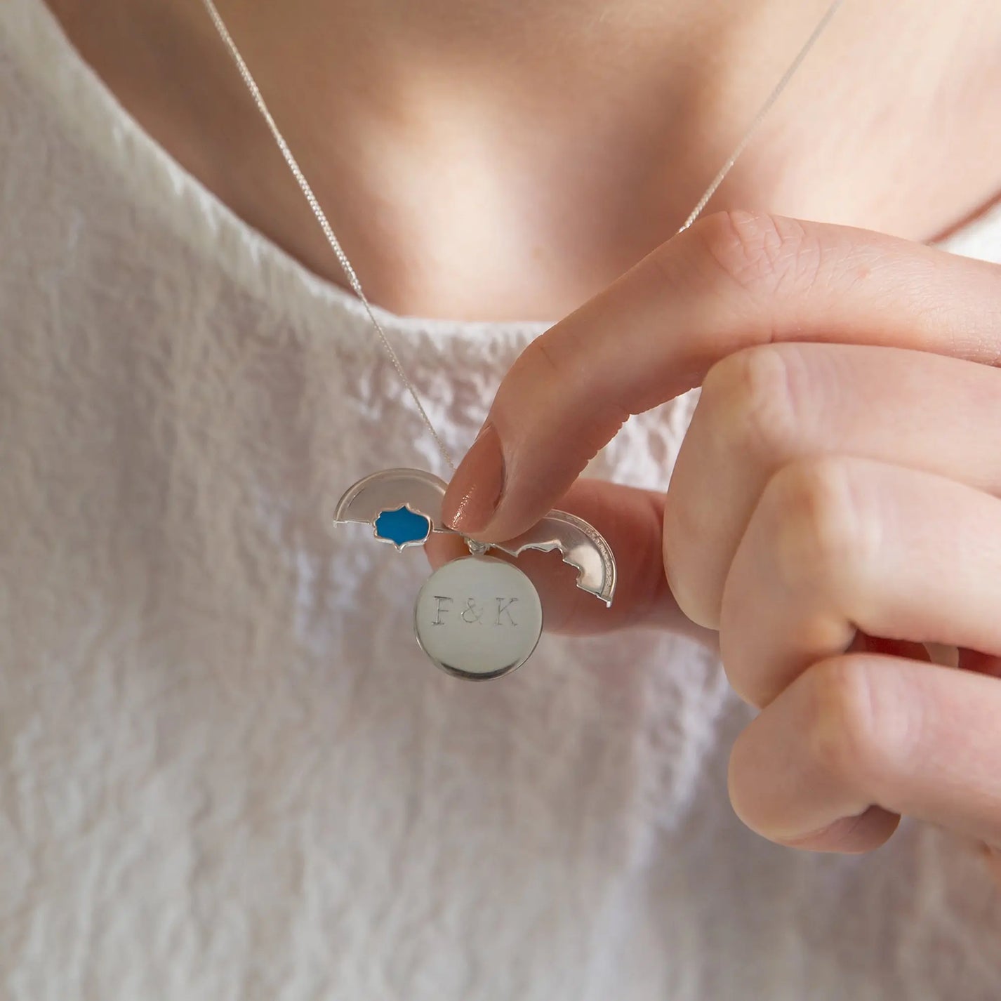 Peekaboo Enamel Lucky Charm Lockets – Soremi Jewellery