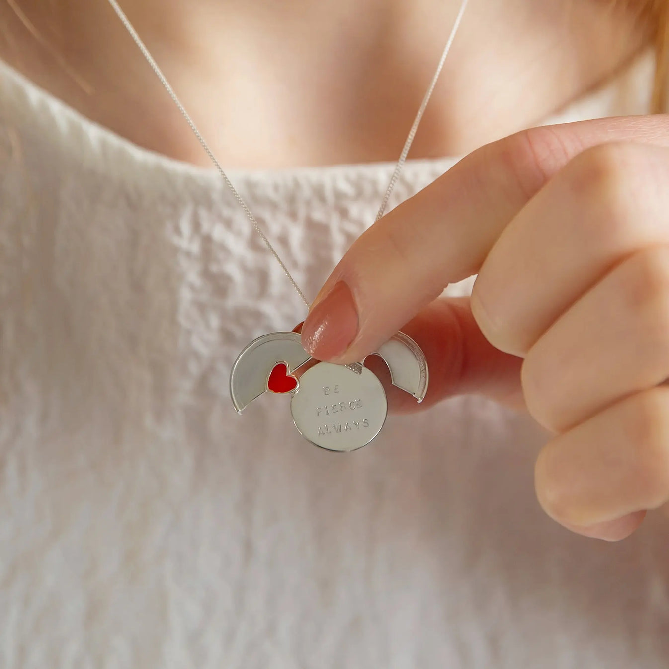 Peekaboo Enamel Lucky Charm Lockets – Soremi Jewellery
